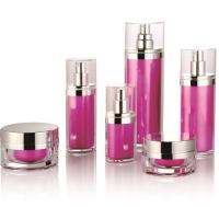 China 30g 50g Acrylic Cosmetic Jar For Makeup Packaging Sealing Type Pump Sprayer for sale
