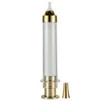 China Customized Color 10ml Syringe Airless Bottle For Cosmetic Skin Care Cream Packaging for sale