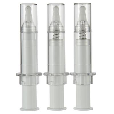 China 5ml/10ml/14ml/20ml Syringe Airless Bottle Plastic Fashionable Design for sale