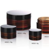 China Screw Cap 5g 15g 30g 50g 100g Petg Cosmetic Jar For Eye Cream Sealing Type for sale