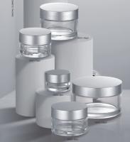 China Screw Cap 5g 15g 30g 50g 100g Petg Cosmetic Jar For Eye Cream Sealing Type for sale