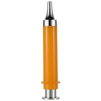 China 10ml PETG Syringe Airless Bottle For Refilling Cosmetic / Eye Cream Pump Sprayer for sale
