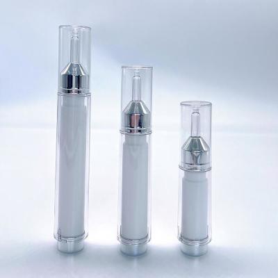 China Personal Care 5ml 10ml 15ml Airless Eye Cream Bottle Syringe / Needle Applicator Bottle for sale