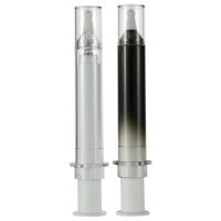 China 10ml 15ml 20ml PETG Airless Cosmetic Syringe Bottle for Eye Cream for sale