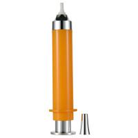 China 10ml PP Airless Cosmetic Syringe Bottle for Serum Lotion Cream for sale