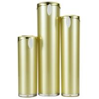 China Custom Color 30ml/60ml/120ml Capacity Cosmetic Airless Bottle with Pump Sprayer and 5000pcs MOQ for sale