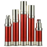 China 25ml and 35ml AS Material Cosmetic Airless Bottle for Eco-friendly Beauty Packaging for sale