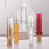 China 10ml Custom Color Leak Proof Airless Syringe Bottle for Eye Serum Face Cream Cosmetic Packaging for sale