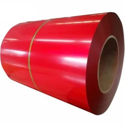 China Red DC01 Zinc Coated Steel Coil TDC51DZM Prepainted Galvalume Steel Coil for sale