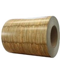 China Wooden Color PPGI PPGL 2.5mm Prepainted Galvanized Steel Sheet In Coil for sale