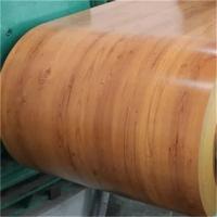 China Wooden Color PPGI PPGL 2.5mm Prepainted Galvanized Steel Sheet In Coil for sale
