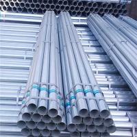 China A106 A36 BS1139 MS Carbon Steel Pipe Hot Dipped Galvanized Round Pipe for sale
