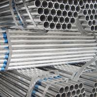 China 5.8m 6m Galvanised Steel Round Tube Hot Dipped Galvanized Gi Pipe for sale