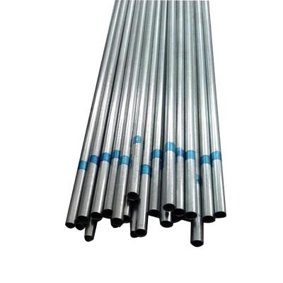 China Cold Drawn Zinc Coated Pipe SS400 20mm-457mm Round Galvanized Steel Pipe for sale