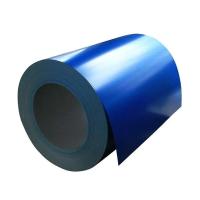 China Blue Dx51d Color Coated Steel Coil 1250mm Prepainted Galvanized Steel Coil for sale