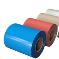 China Orange Dx51d Color Coated Steel Coil ASTM Ral3005 6005 3013 9016 5015 for sale