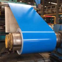 China Z41 Z60 Color Coated Steel Coil 610mm ID Mid Hard PPGI Galvanized ASTM for sale