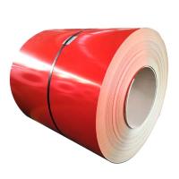 China Red Green PPGL PPGI Z40 2mm Prepainted Cold Rolled Steel Coil 1000-1200mm for sale