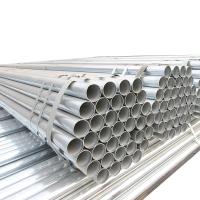 China SS400 Pre Galvanized Round Tube Carbon Steel Pipe Construction Use for sale