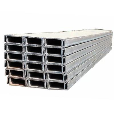 China UPN50 UPN400 Steel C Channel Shapes 7mm Thickness Low Carbon Steel for sale