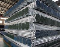 China BS1139 Carbon Steel Pipe Round 48.3mm Scaffolding Galvanized Pipe for sale