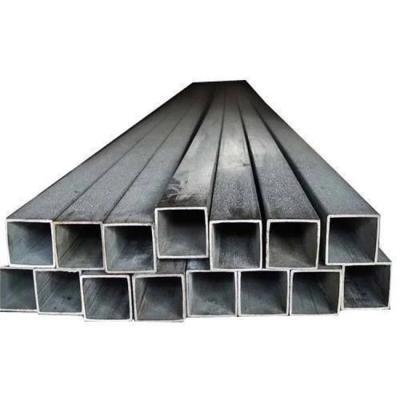 China Black Painted RHS Box Section BS EN10219 G3466 SHS Square Hollow Section for sale