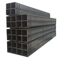 China ERW Black Square Tube Carbon Steel Pipe Q235 Q345 SS400 BS DIN GB JIS for sale