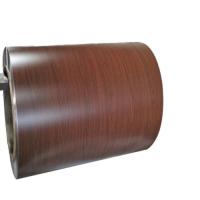 China Prepainted Color Steel Coil Wooden Color PPGI / PPGL Steel Coil 0.5mm for sale