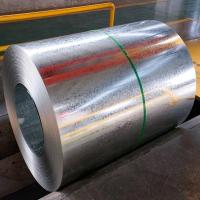 China 500N / mm2 Galvanized Coated Steel Coil With Tensile Strength 610mm for sale