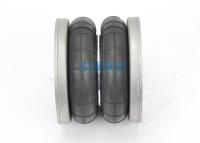 China Double Type Convoluted Air Spring Bellow 4XM8 Threaded Hole Industrial Machine Airbag for sale
