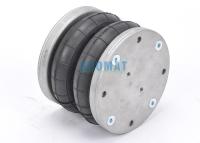 China Double Type Convoluted Air Spring Bellow 4XM8 Threaded Hole Industrial Machine Airbag for sale