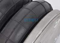 China Double Type Convoluted Air Spring Bellow 4XM8 Threaded Hole Industrial Machine Airbag for sale