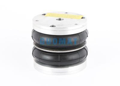 China Firestone Industrial Air Spring W01-R58-4051 Dunlop 4 1/2 X 2  Double Convolution Air Lift Bag for sale