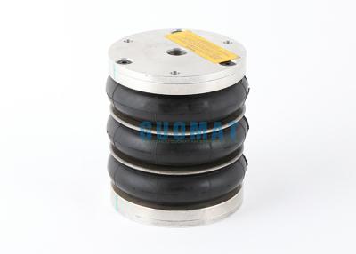 China Triple Convoluted Industrial Air Bags Dunlop 4 1/2x3 Firestone Air Spring W01-R58-4035 for sale