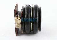 China S-160-2 Presses Convoluted Air Spring With Cover Plate Industrial Rubber Bellows for sale