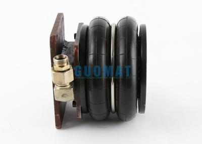China S-160-2 Presses Convoluted Air Spring With Cover Plate Industrial Rubber Bellows for sale