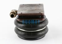 China S-160-2 Presses Convoluted Air Spring With Cover Plate Industrial Rubber Bellows for sale