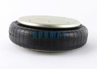 China 1B14-372 Goodyear Helper Springs Contitech Rubber Air Bellow FS530-14 CI G3/4 With Crimped Plate for sale