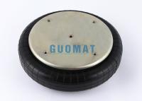 China 1B14-372 Goodyear Helper Springs Contitech Rubber Air Bellow FS530-14 CI G3/4 With Crimped Plate for sale