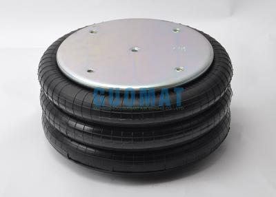 China 3B14-374 Industrial Suspension Rubber Air Spring Goodyear Triple Convoluted Air Bellow Bag for sale