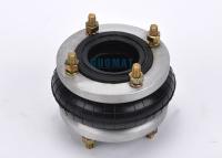 China 150076H-1 Rubber Air Suspension Air Spring 160mm Flange Plate Industrial Air Bags for sale