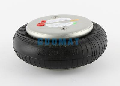 China FS 200-10 CI Single Convoluted Air Spring G1/4 Industrial Rubber Air Bellow Bags For Paper Machine for sale