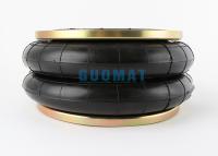 China Double Convoluted Rubber Air Spring Guomat 12X2 Industrial Air Bag With Flange Ring for sale