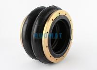 China Double Convoluted Rubber Air Spring Guomat 12X2 Industrial Air Bag With Flange Ring for sale