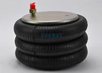 China 3B12-300 Goodyear Air Spring W01-358-8008 Firestone Industrial Rubber Air Bellow With Cover Plate for sale