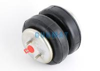 China Double Convoluted Firestone Air Spring Bellow 255-1.5 Air Connection 3/8NPT Rubber Air Bags for sale