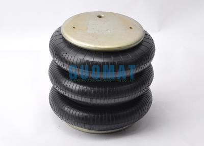 China 3B7330 Triple Convoluted Air Spring 1/4 Air Inlet Air Suspension Bag For Industrial Pneumatic Lifting for sale