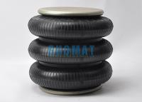 China 3B7330 Triple Convoluted Air Spring 1/4 Air Inlet Air Suspension Bag For Industrial Pneumatic Lifting for sale