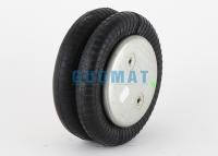 China FD120-17 CI Double Convoluted Contitech Air Spring Natural Rubber Air Suspension Bag With Crimped Plates for sale