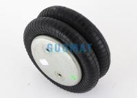 China FD120-17 CI Double Convoluted Contitech Air Spring Natural Rubber Air Suspension Bag With Crimped Plates for sale